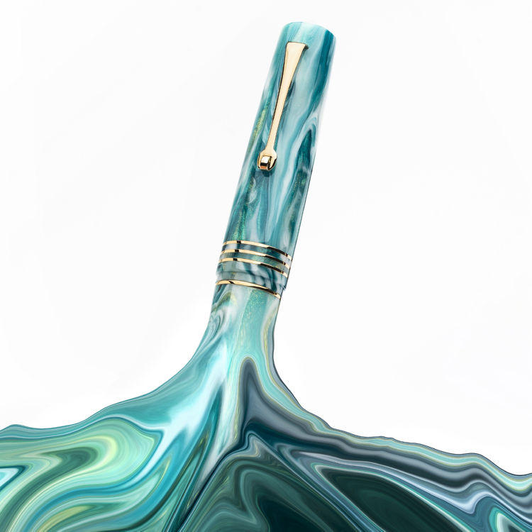 Momento Zero Grande 2.0 Galattica Planetary Nebula Gold Nib